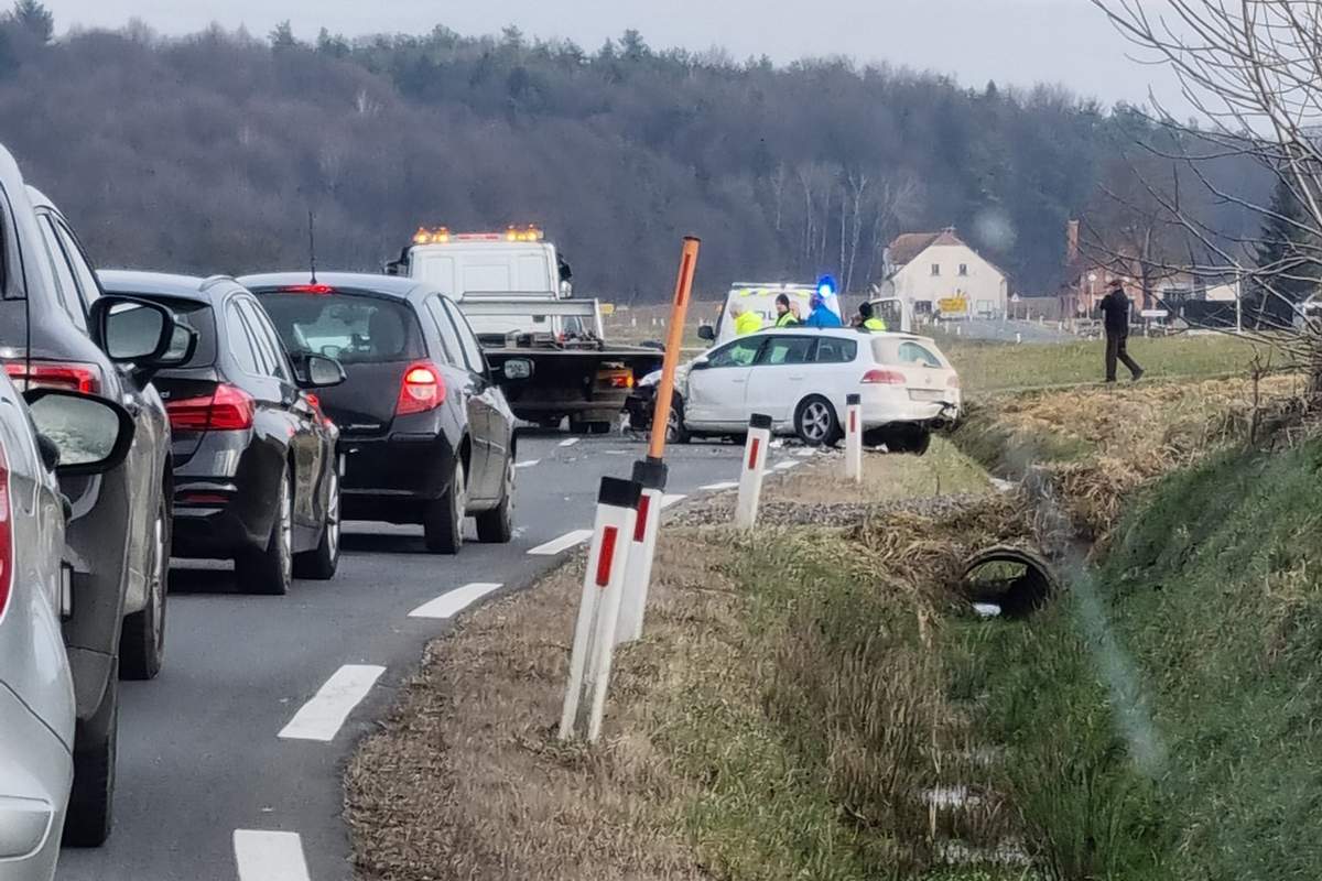 Dopoldan prišlo do dveh prometnih nesreč | Prlekija-on.net