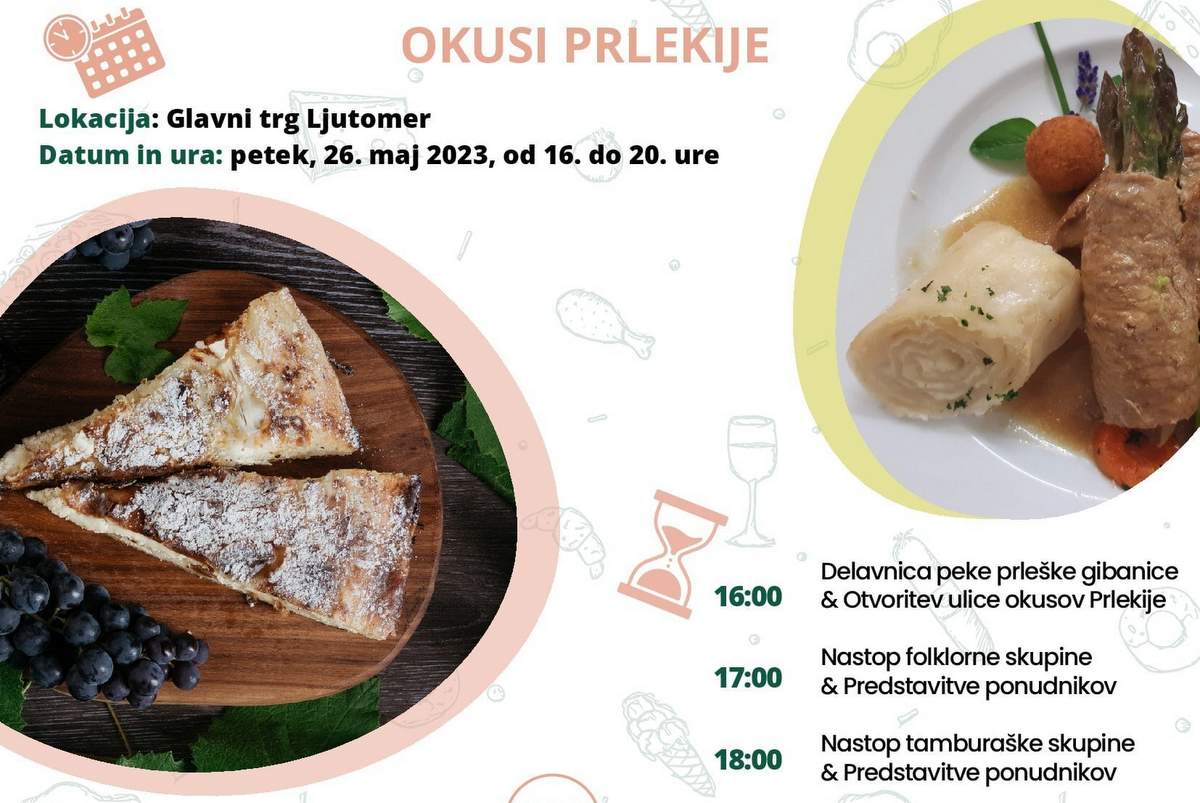 Okusi Prlekije na Glavnem trgu v Ljutomeru | Prlekija-on.net