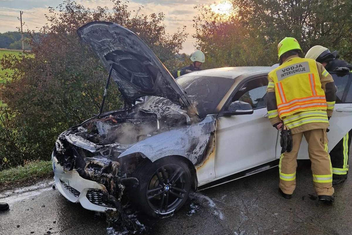 Zagorelo osebno vozilo | Prlekija-on.net Ljutomer