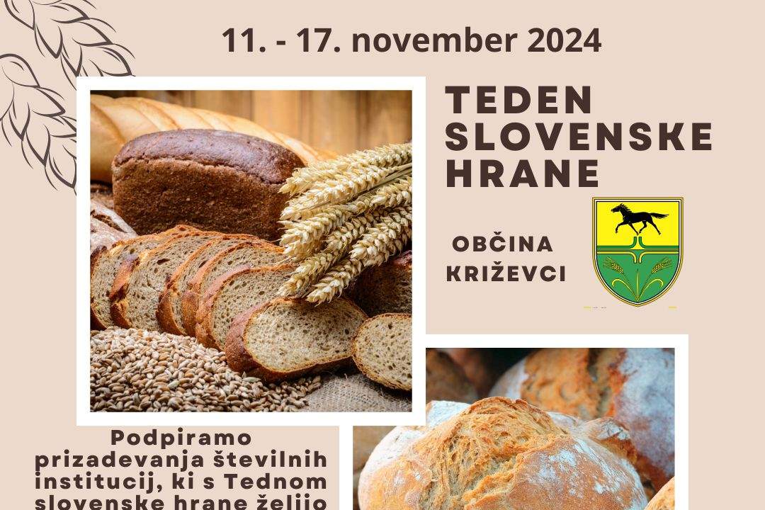 Teden slovenske hrane v občini Križevci | Prlekija-on.net