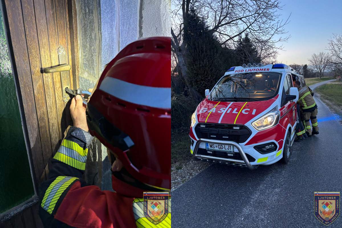 Gasilci in reševalci hiteli na pomoč, v hiši našli mrtvo osebo ...