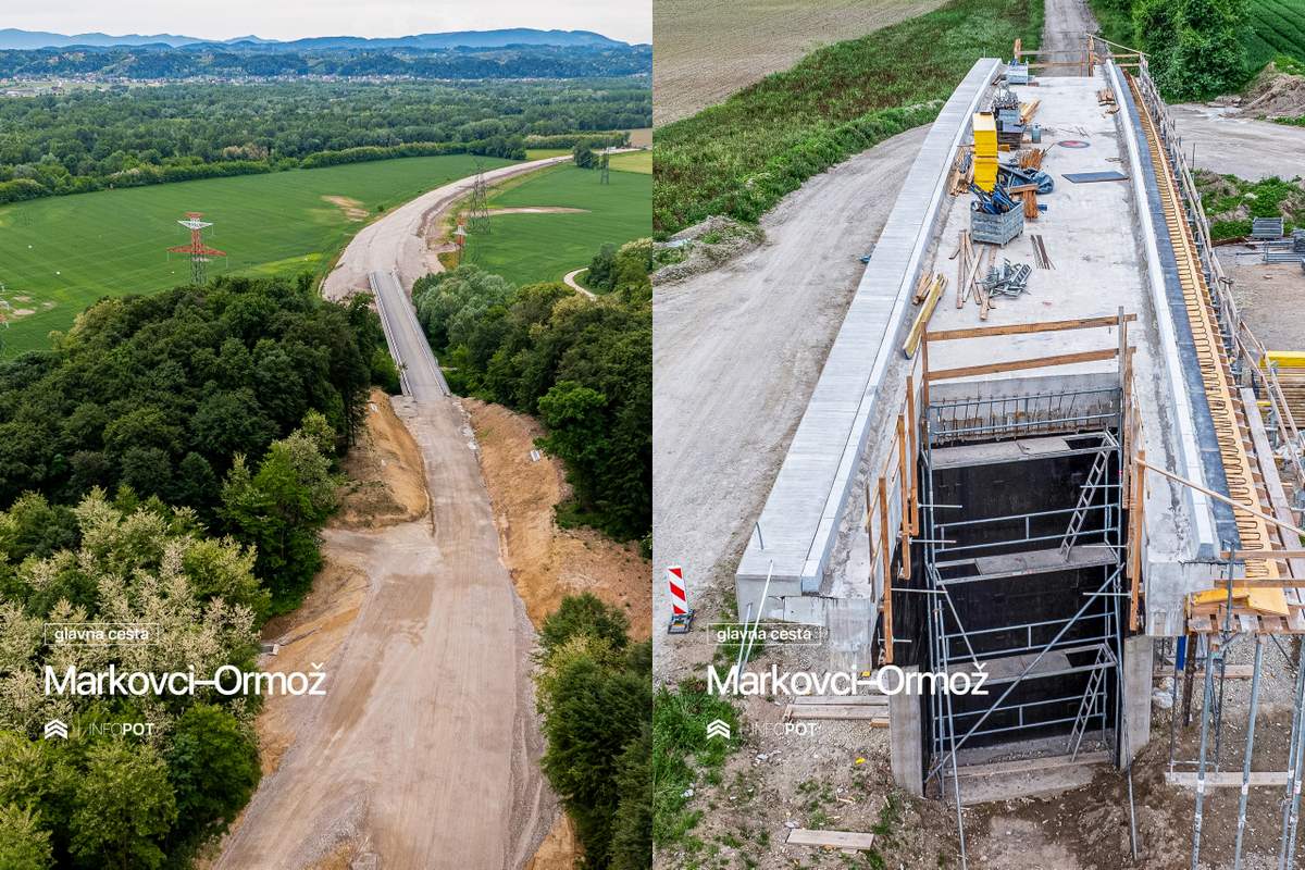 Tako poteka gradnja glavne ceste Markovci–Gorišnica–Ormož | Prlekija-on.net