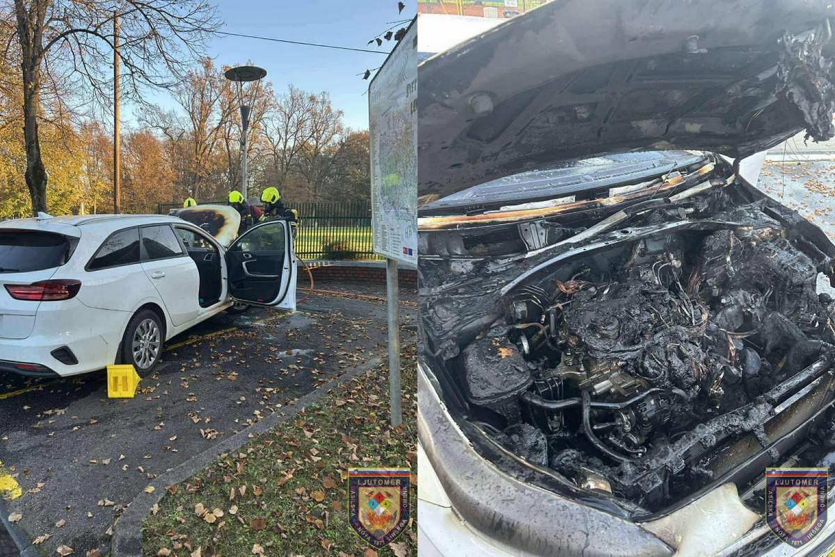 Požar uničil osebno vozilo | Prlekija-on.net