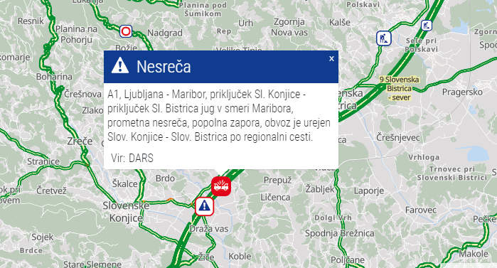 Avtocesta zaprta, v trčenju je ena oseba umrla | Prlekija-on.net