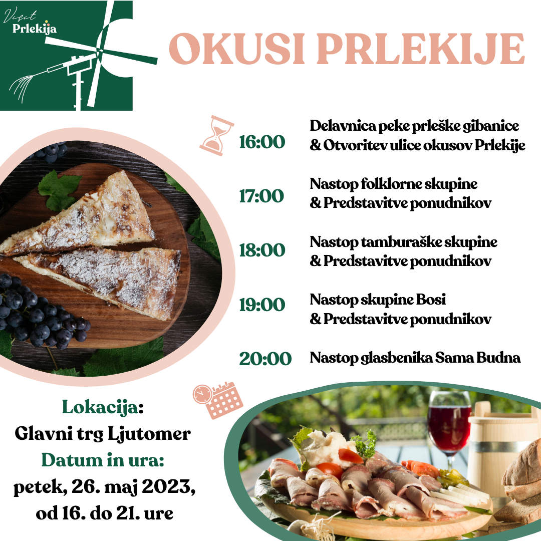 Okusi Prlekije na Glavnem trgu v Ljutomeru | Prlekija-on.net